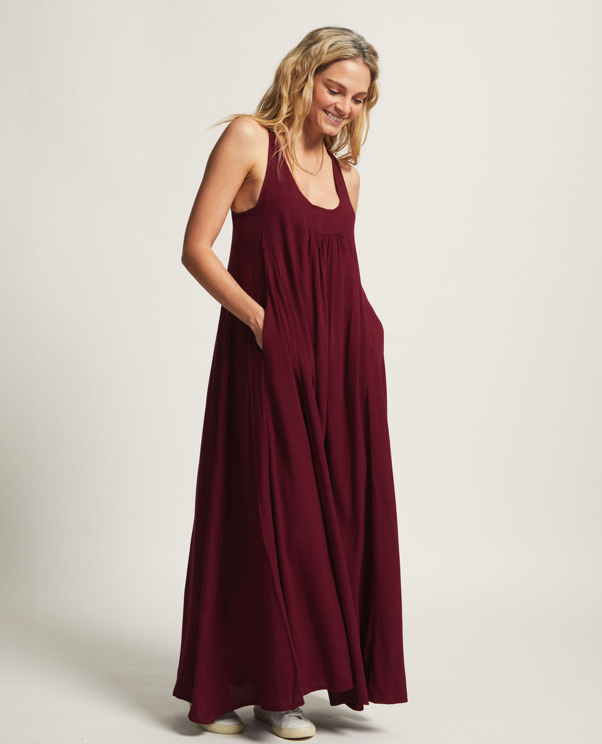 Faro | Racerback Maxi Dress | Sitting Pretty