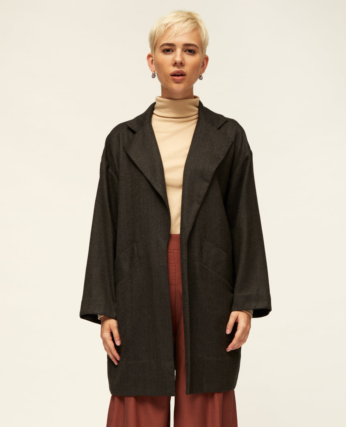 Margaux | Oversized Coat | Sitting Pretty
